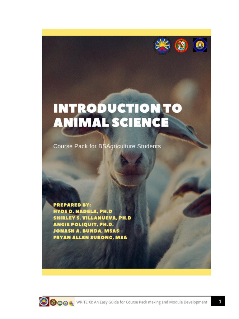 Intro To Animal Science | PDF | Climate Change | Agriculture