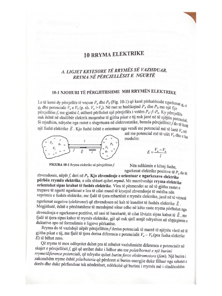 Rryma Elektrike Pjesa 1 | PDF