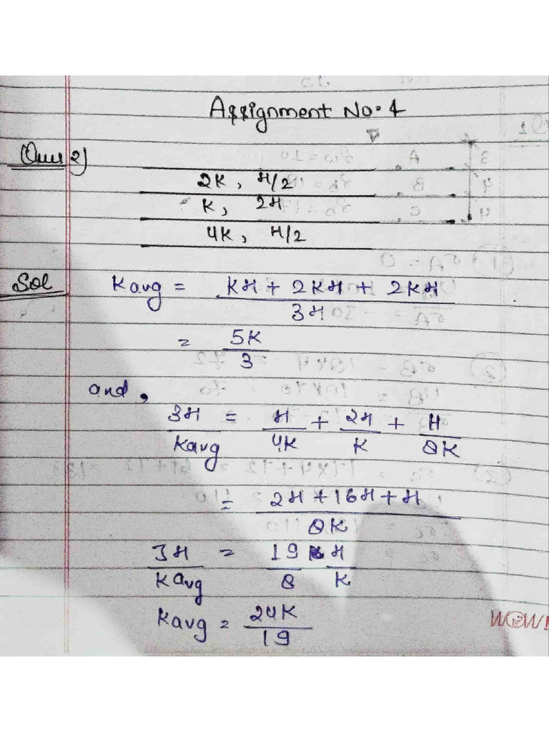 Assignment 4 of Geotech | PDF
