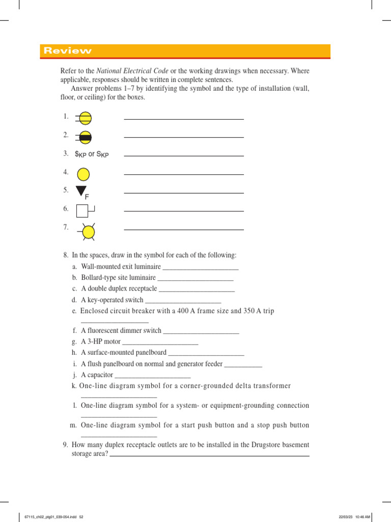 Chapter 2 Review Questions | PDF | Electricity | Electrical Components
