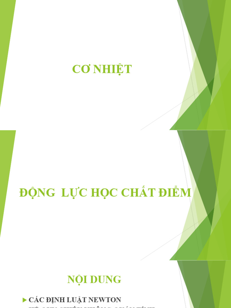 Bai So 2 - Dong Luc Hoc Chat Diem | PDF