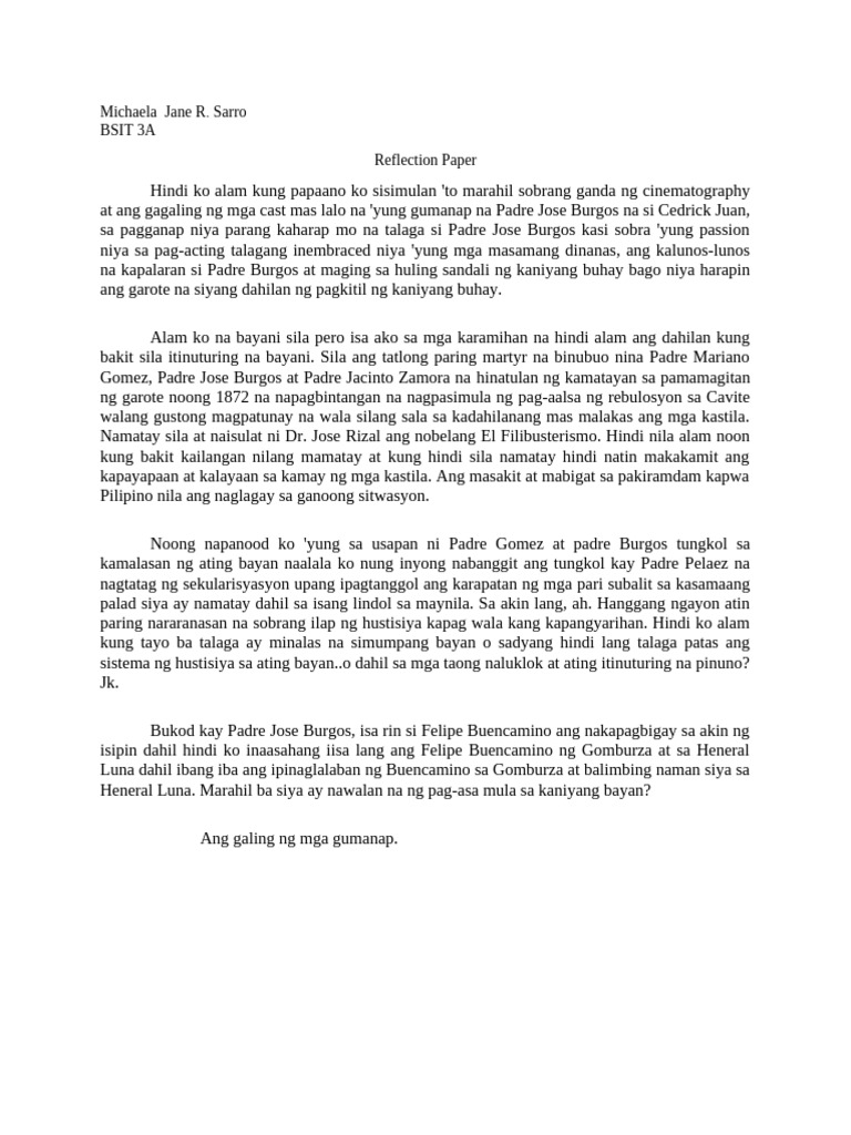 Reflection Paper | PDF