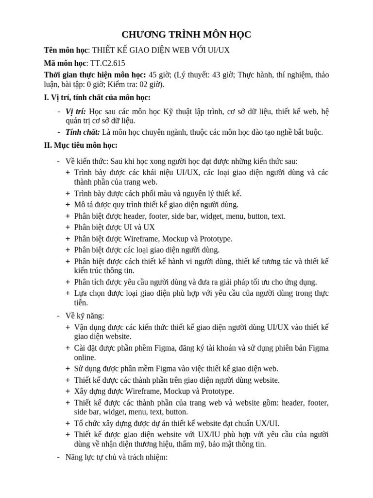 Thiet Ke Giao Dien Web Voi UI-UX-45t | PDF