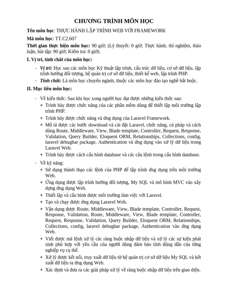 TH-Lap-Trinh-Lap-Trinh-Web Voi Framework-90t | PDF