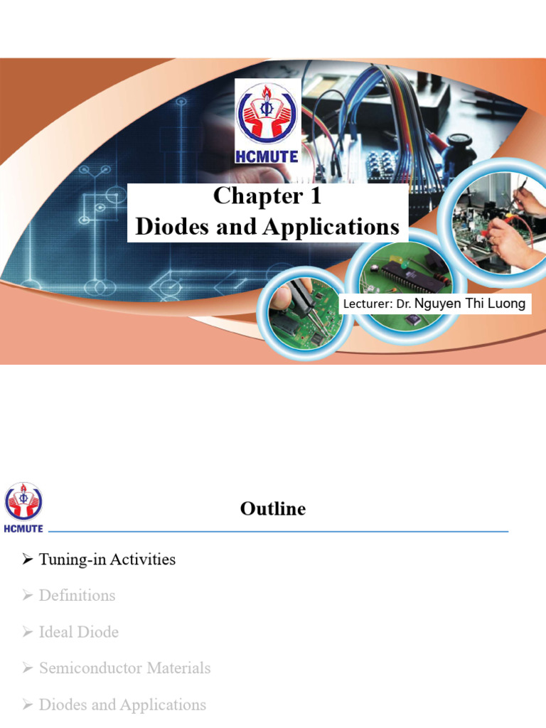 Chapter 1. Diodes and Applications | PDF | Rectifier | Semiconductors