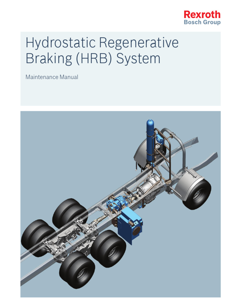 Hydrostatic Regenerative Braking System-HRB | PDF | Pump | Mechanical ...