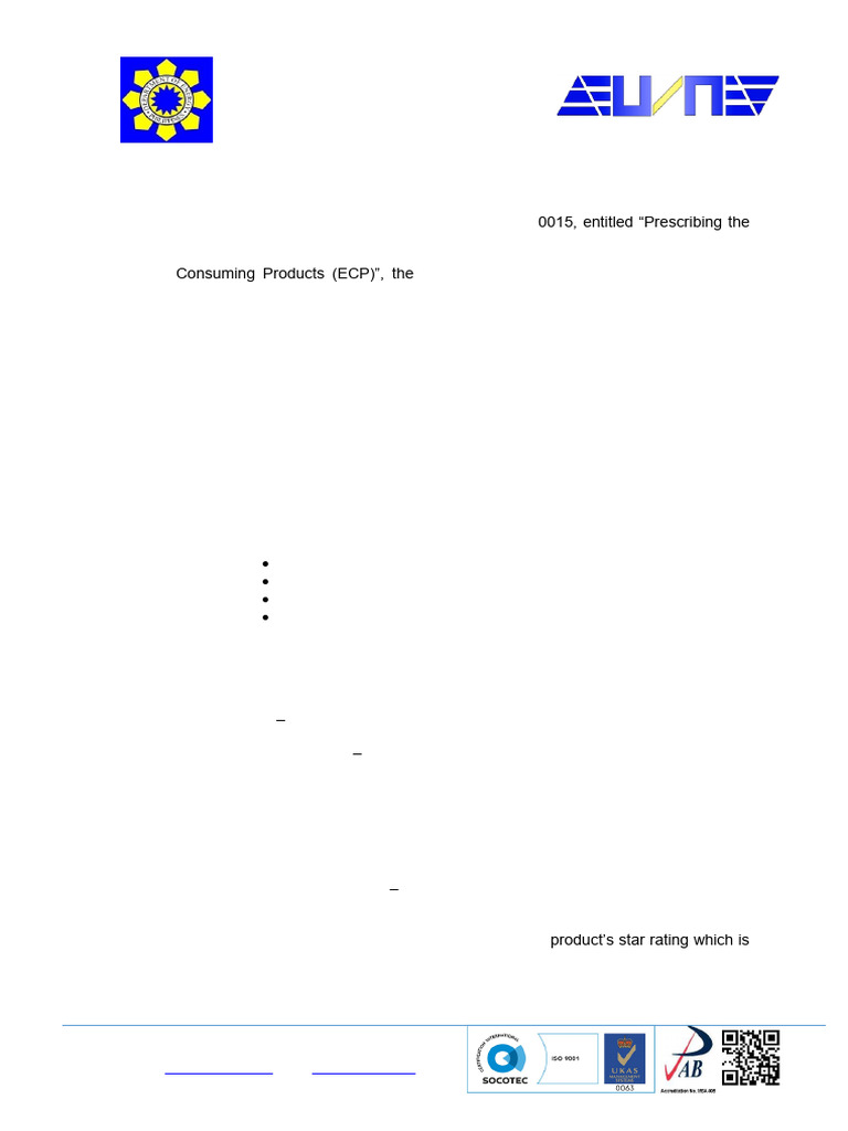 Philippine Energy Labeling for Aircon | PDF | Air Conditioning ...