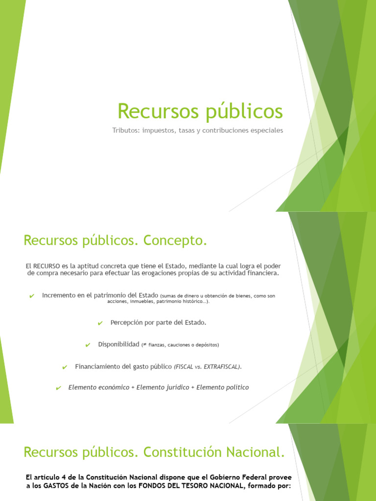 Clasificación y Efectos de Recursos Públicos | PDF | Impuestos | Economias