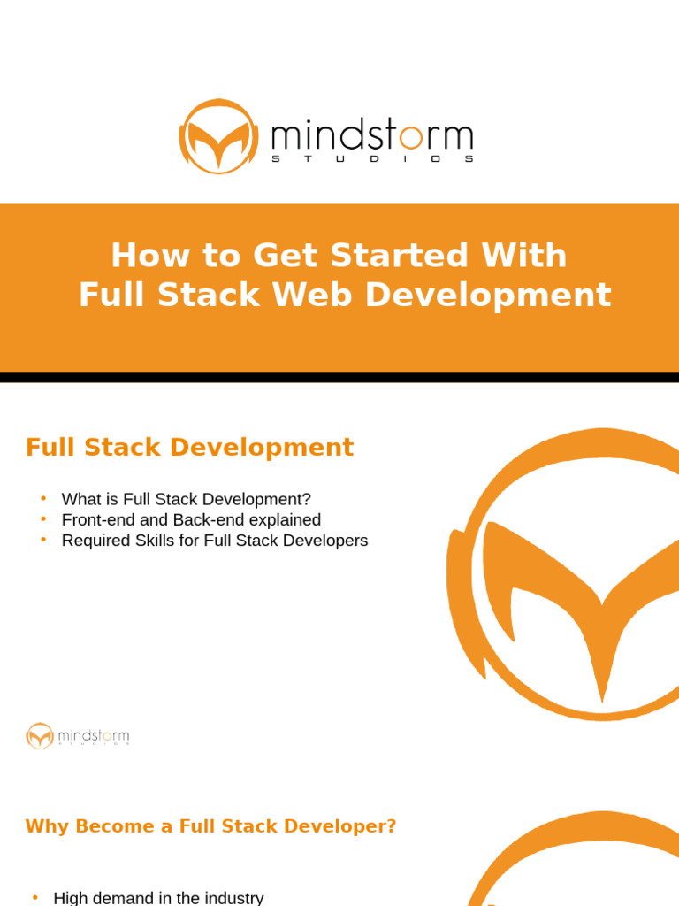 Beginner's Guide to Full Stack Development | PDF | Art | Computers