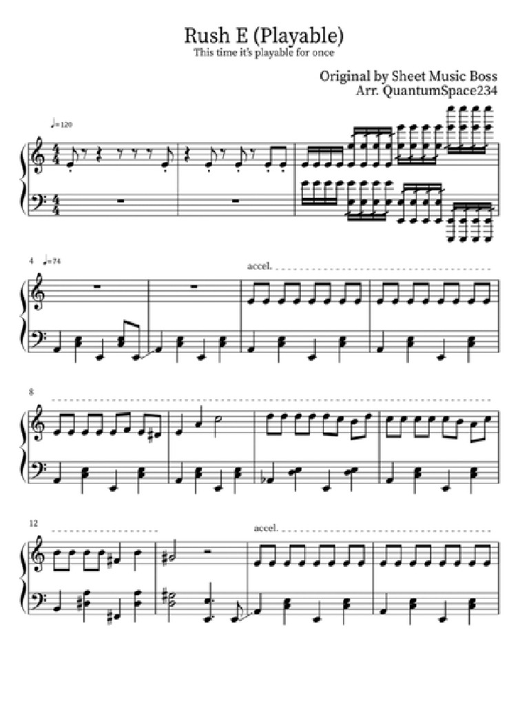 Rush E | PDF