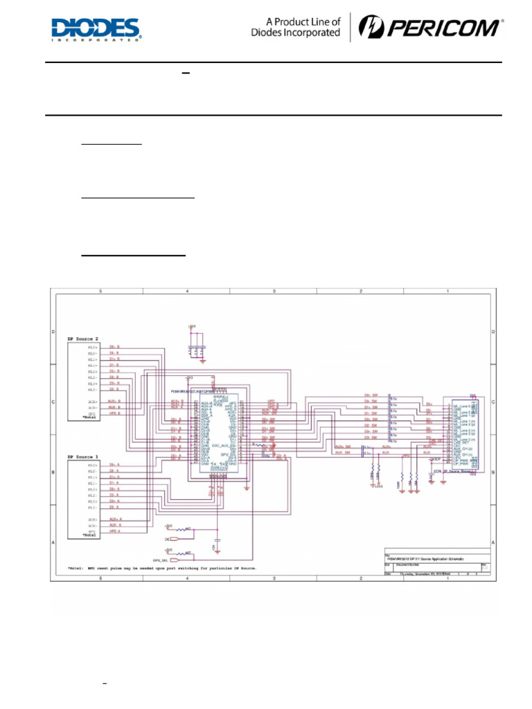 PI3WVR13612-DP1.4-HDMI2.0-Mux-Demux-Appnote-rev2.0 | PDF | Hdmi | Capacitor