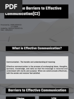 Distortion in Effective Communication | PDF | Communication | Distortion