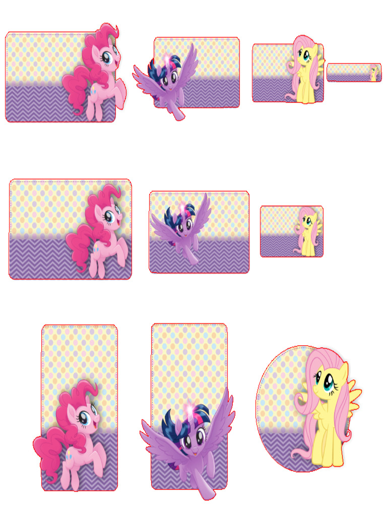 My Little Pony Com Corte | PDF