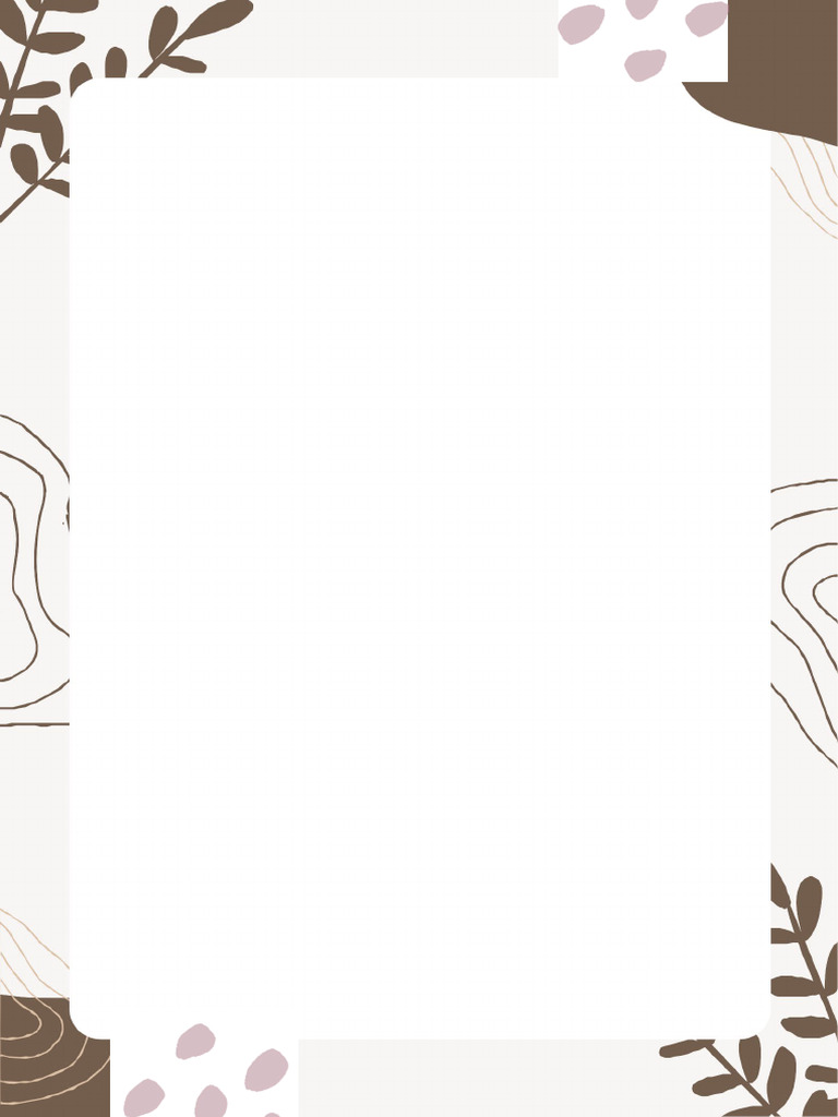 Simple Nature Page Border | PDF