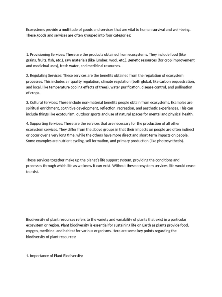 Biodiversity of-WPS Office | PDF | Biodiversity | Conservation Biology