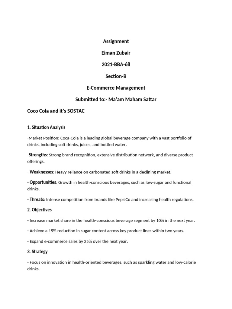 Assignment 2 E Commerce | PDF | Business | Technology & Engineering