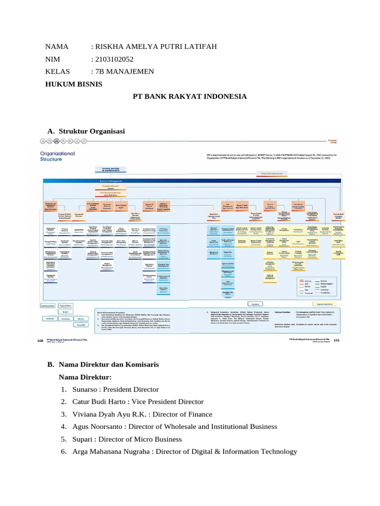 Tugas Annual Report PT Bri | PDF