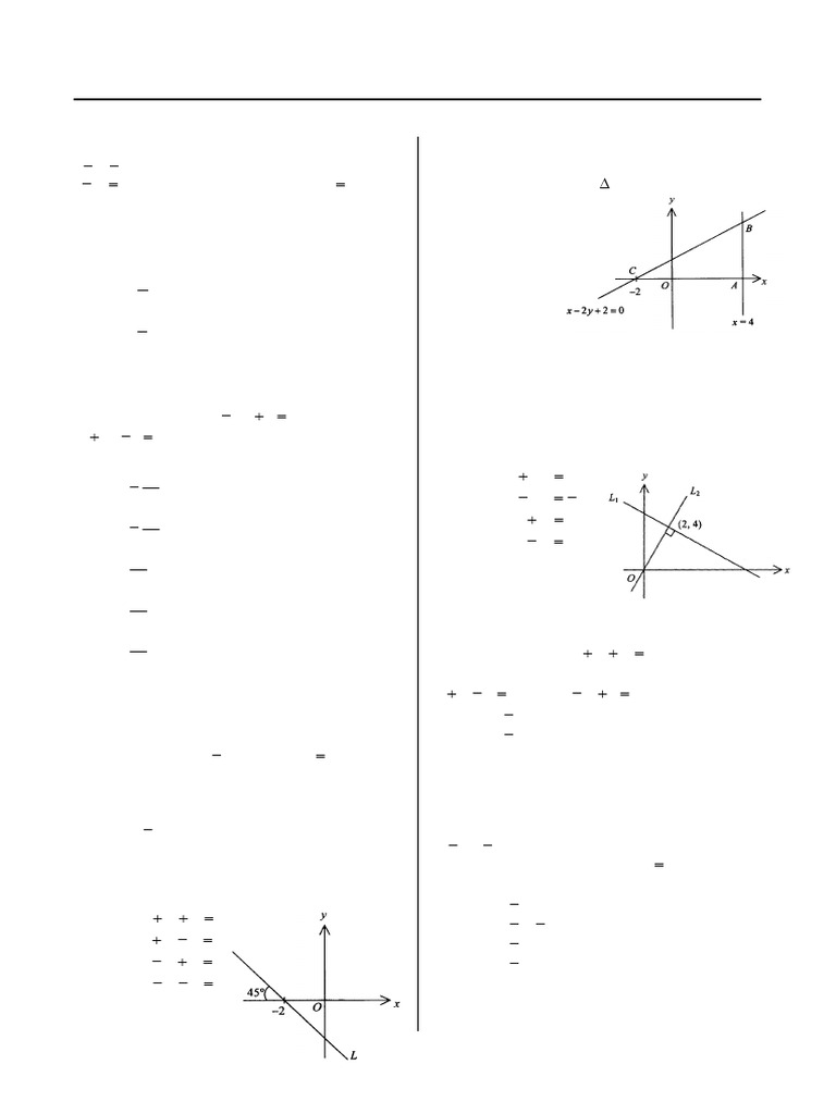 CE Paper 2 for S.5 Ch 10 (Junior 1) | PDF | Line (Geometry) | Algebraic ...
