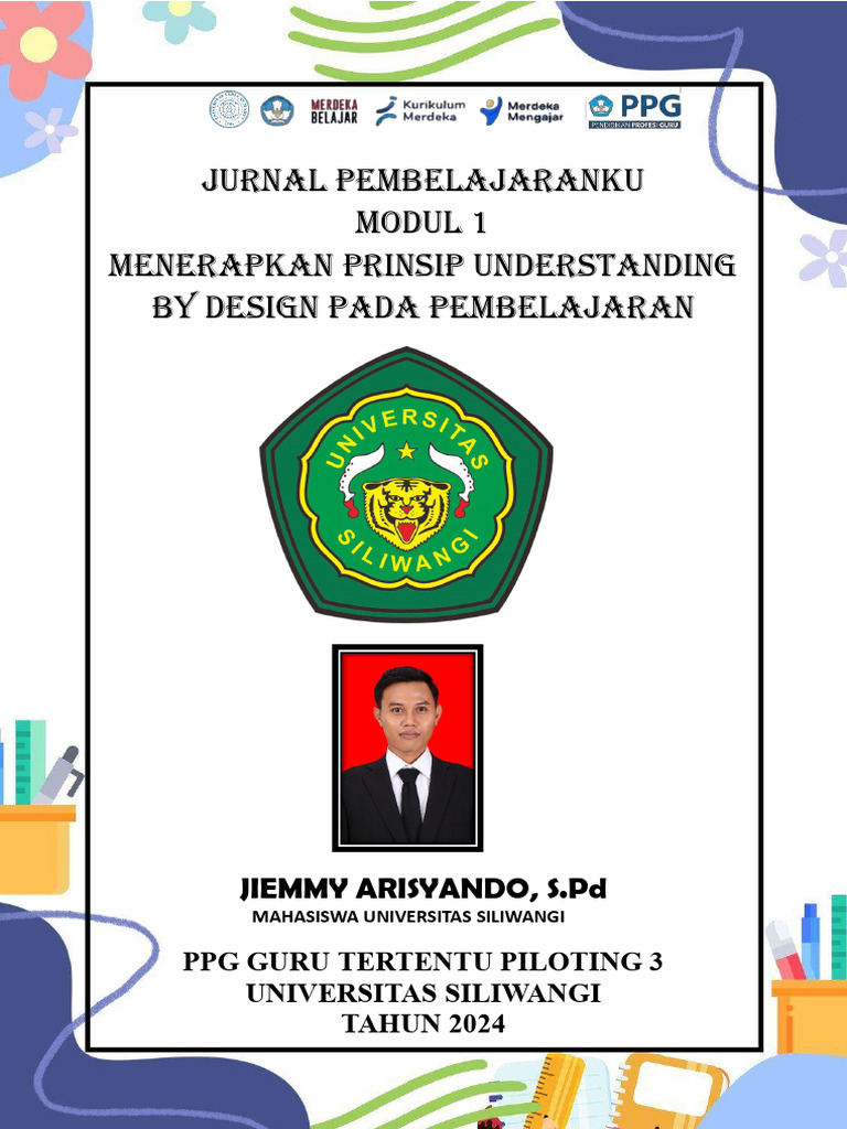 Jurnal Pembelajaranku Menerapkan Prinsip Understanding by Design | PDF