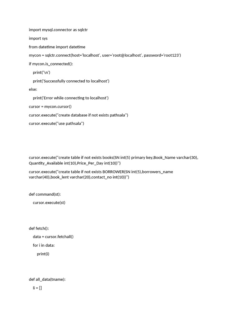 library management source code | PDF | Computer Science | Computer Data library management source code | PDF | Computer Science | Computer Data