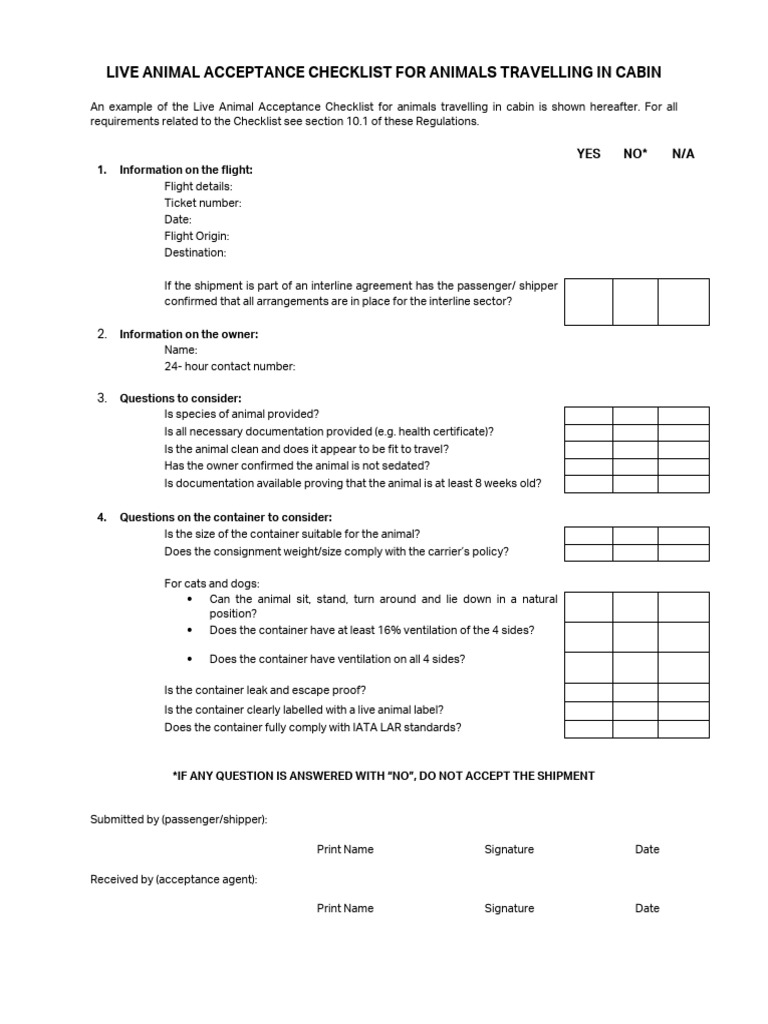 Iata Lapb Agenda Chapter 7 in Cabin Checklist v1 | PDF | Business