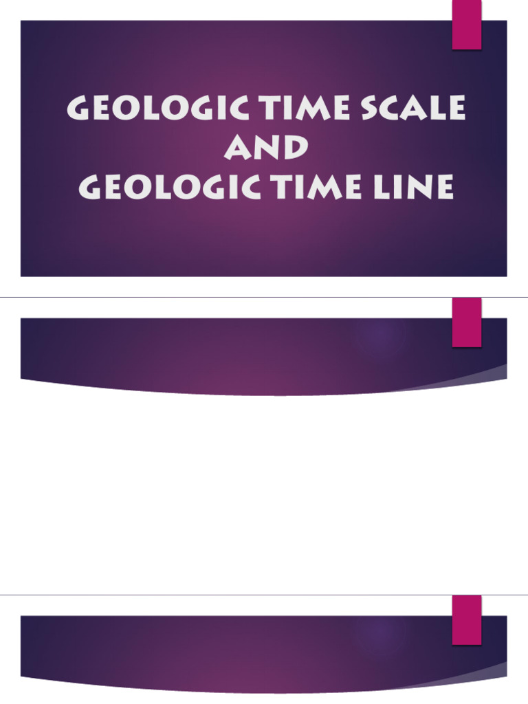 GEOLOGIC-TIME-SCALE-2 | PDF | Geologic Time Scale | Fossil