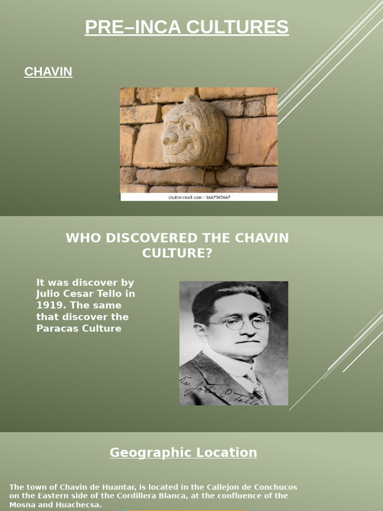 Pre Inca Cultures 2 | PDF