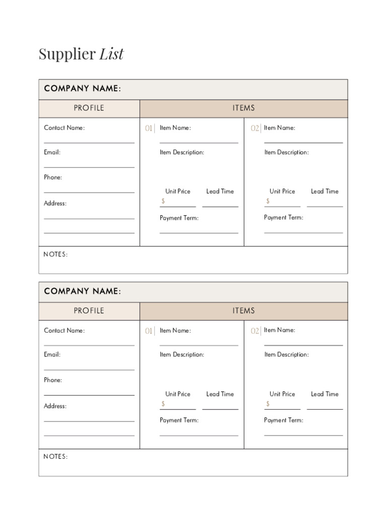Supplier List & Product List English | PDF | Law