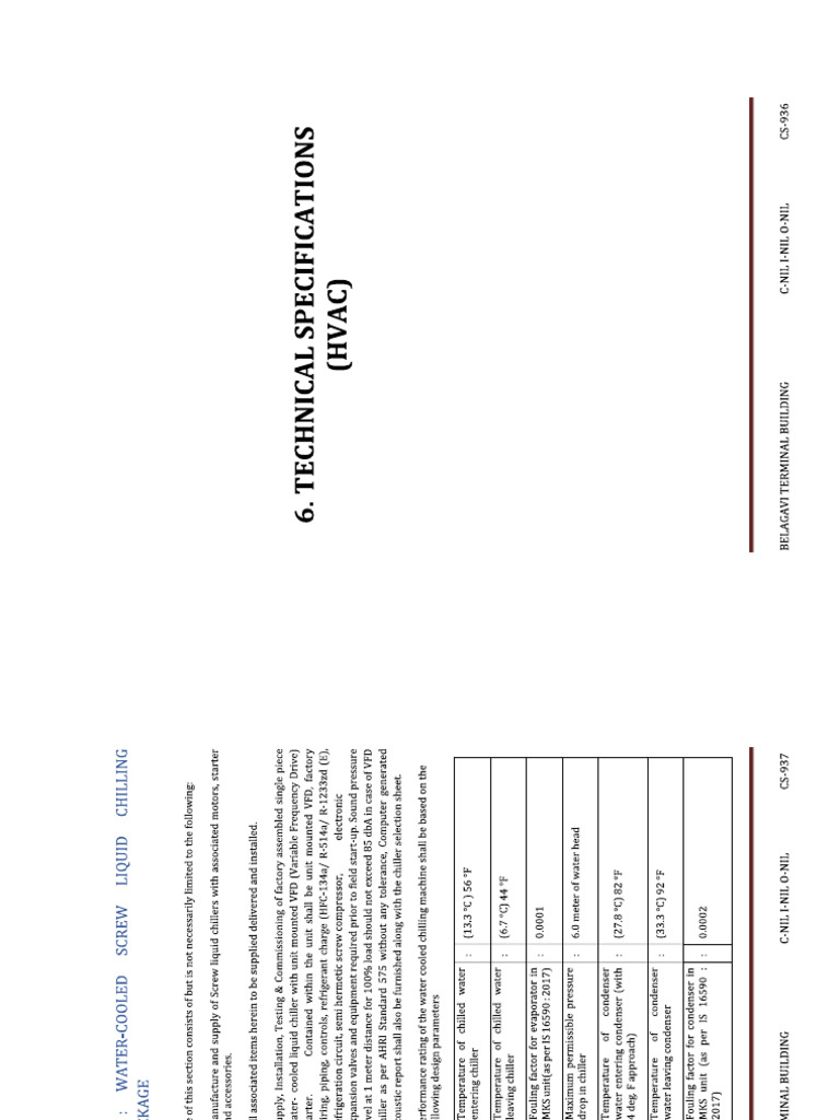 HVAC Spec Details 2 | PDF