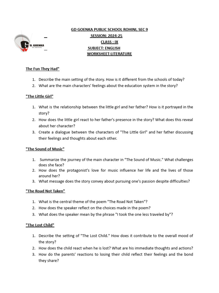 Literature Question Bank | PDF | Art | General Fiction