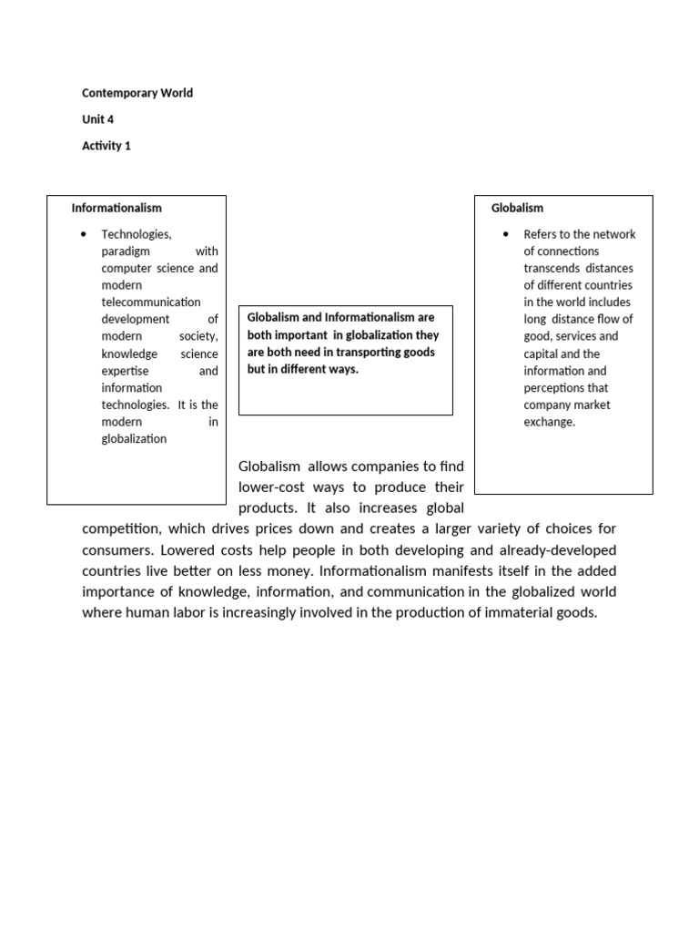 CW unit 4 activity 1 | PDF