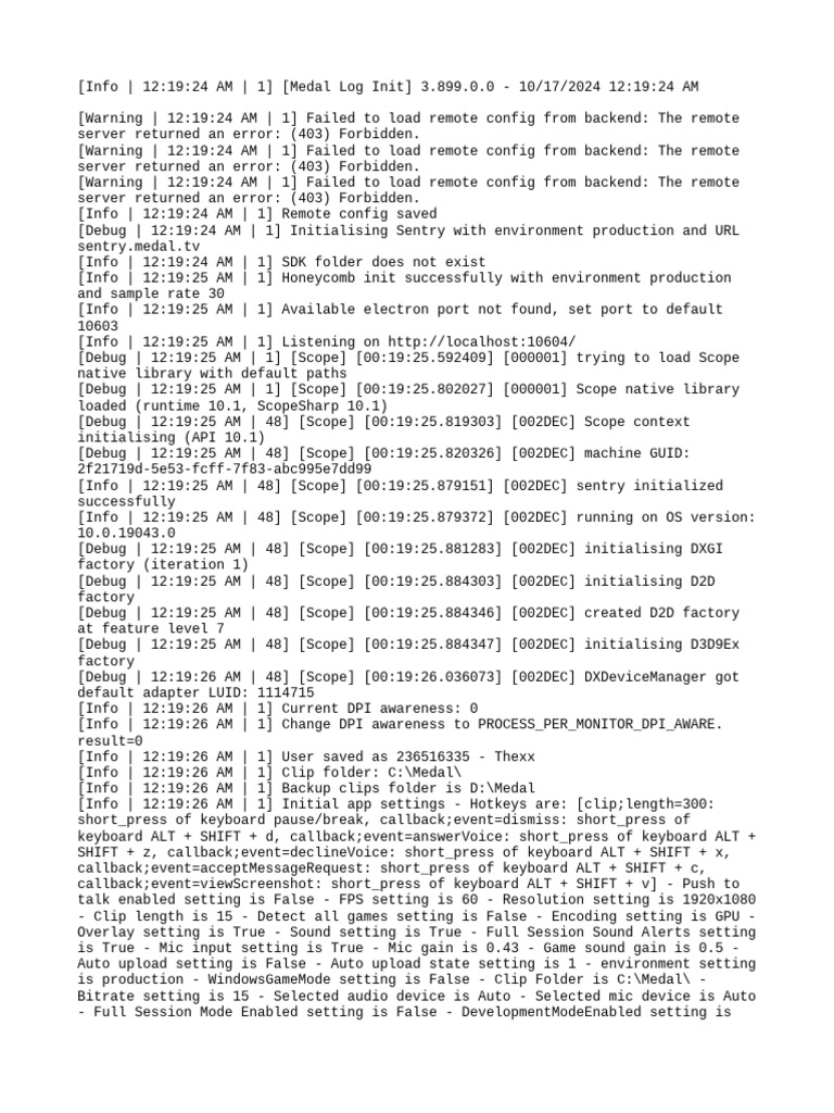 Medal Log 20241017 | PDF | Keyboard Shortcut | Graphics Processing Unit