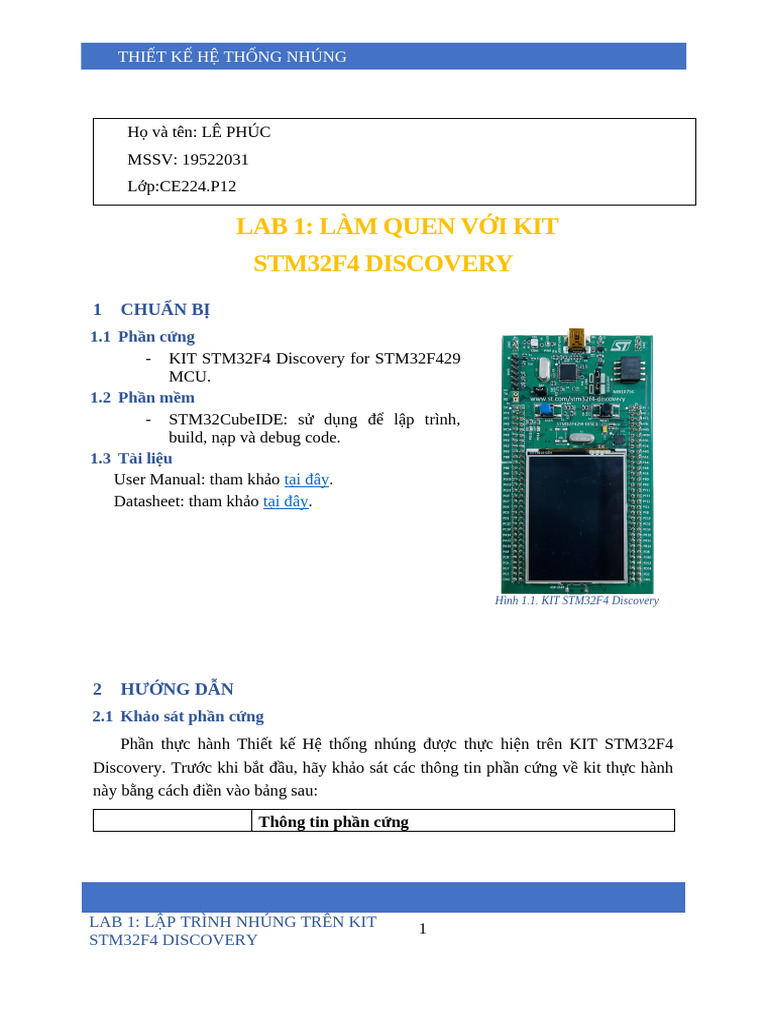 (Lab1) (19522031) | PDF