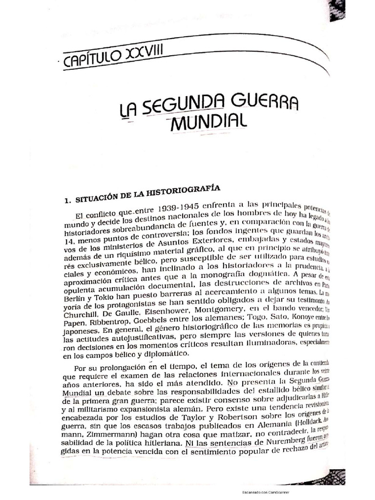 Segunda Guerra Mundial | PDF