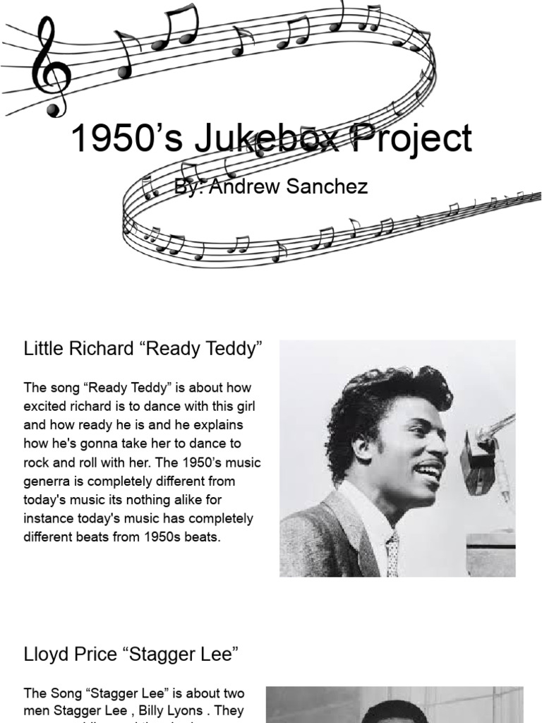 1950's Jukebox Project | PDF | Art
