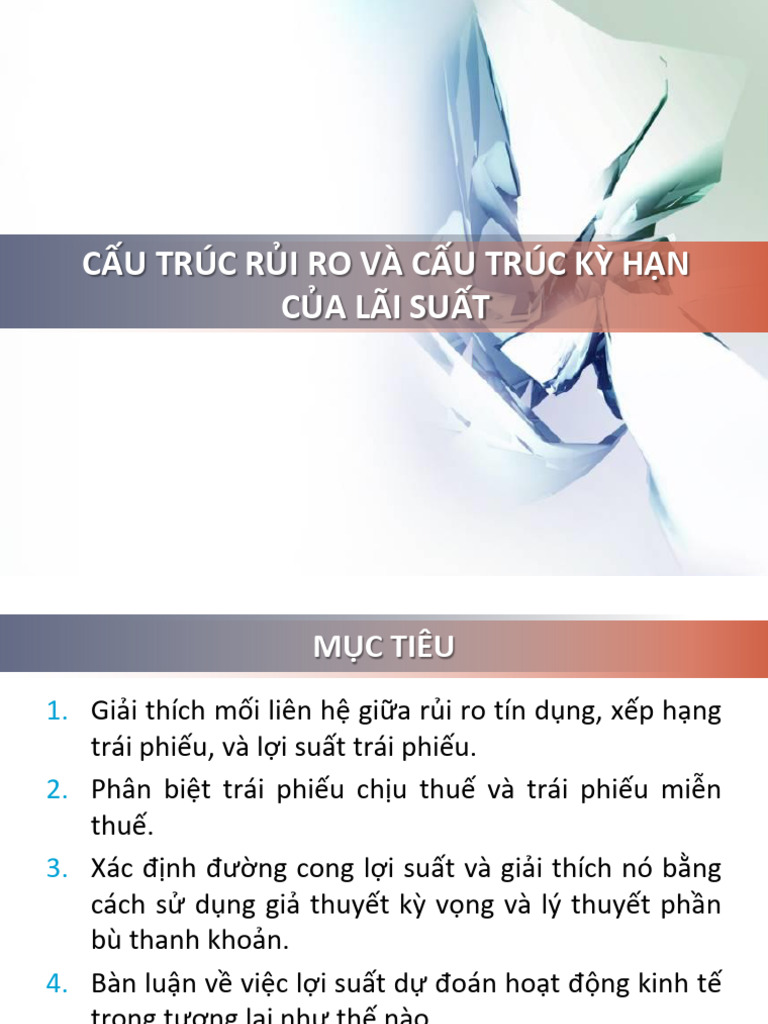 Chuong 07 - Cau Truc Rui Ro Va Cau Truc Ky Han Cua Lai Suat | PDF