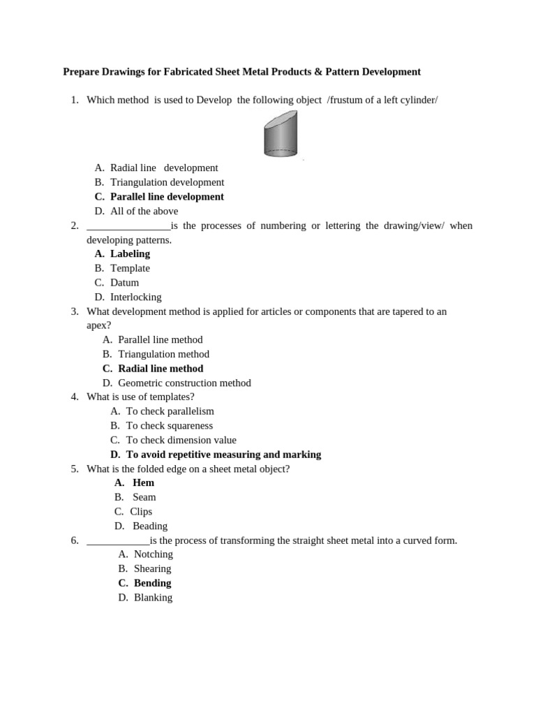 development | PDF | Sheet Metal | Geometry