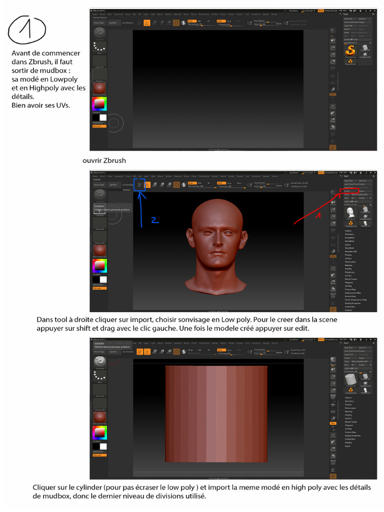 Mudbox-vers-Zbrush | PDF