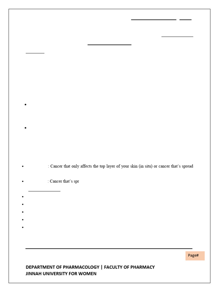 Patho Exp 15 | PDF | Skin Cancer | Squamous Cell Carcinoma