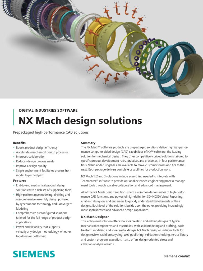 NX Mach Design Solutions 2022 | PDF | Computer Aided Design | Printed ...