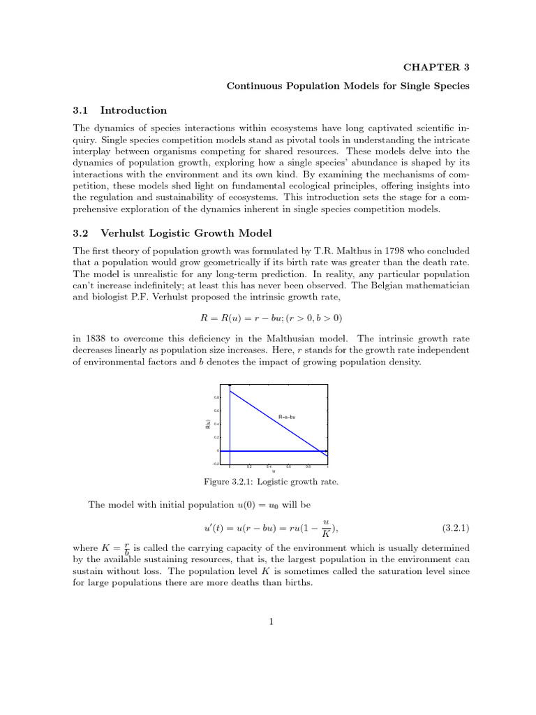 Chap3 2023 Dec | PDF | Logistic Function | Mathematical Analysis