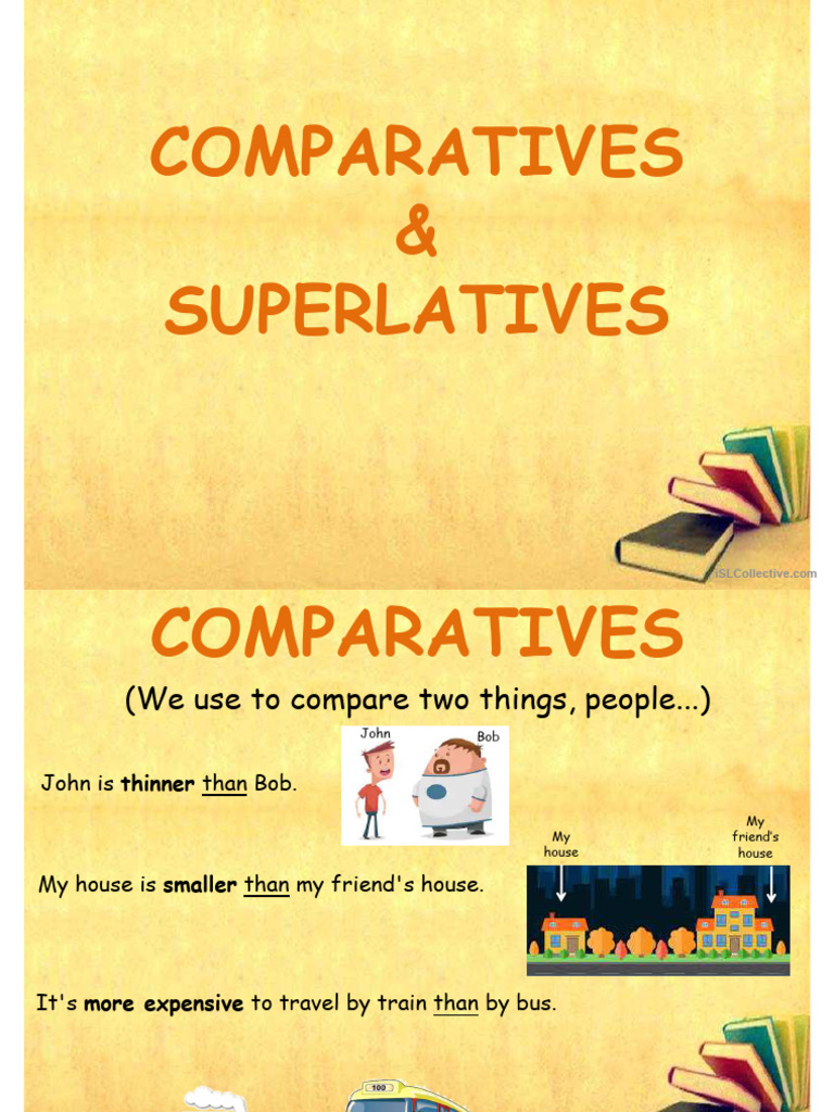 Comparative & Superlative | PDF | Language Arts & Discipline