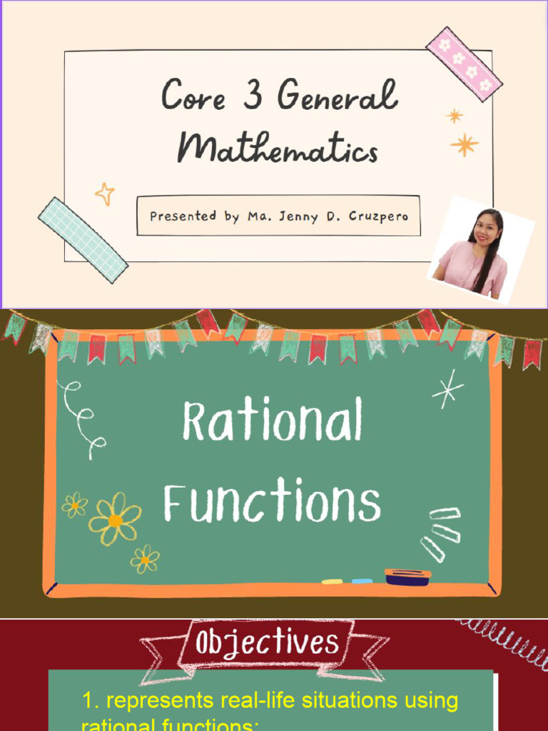 Understanding Rational Functions and Equations | PDF | Rational Number ...