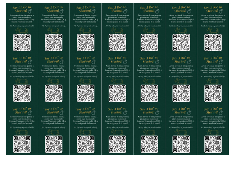 Code QR 21 Pe Foaie | PDF