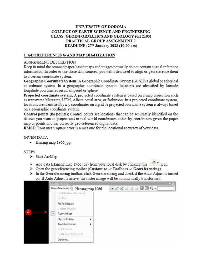 GIS Practical Assignment 2 | PDF | Geographic Information System | Geographic Data And Information