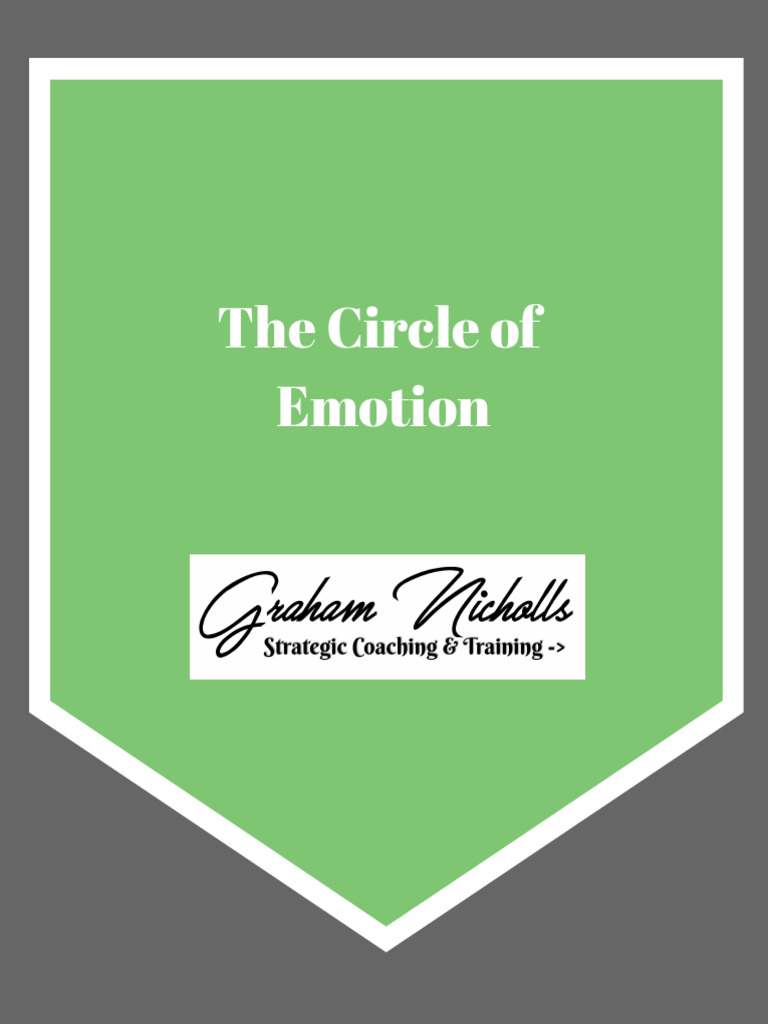 The+Circle+of+Emotion | PDF | Career & Growth | Language Arts & Discipline