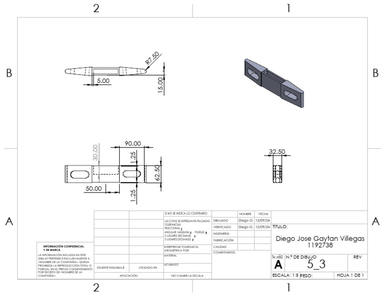 Diego Jose Gaytan Villegas 1192738: Título | PDF