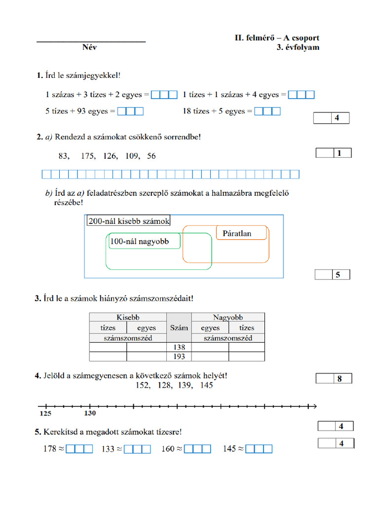 Matematika Felmérő 200 Ig Pdf