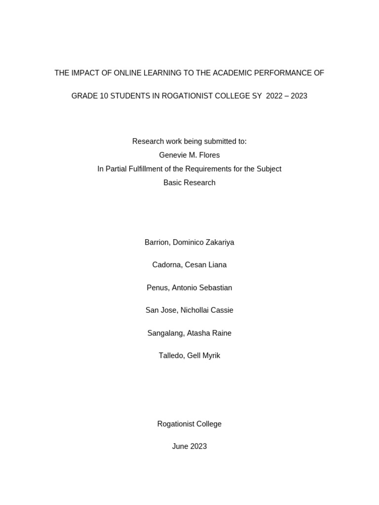 BR Chapters1 5 | PDF | Educational Technology | Sampling (Statistics)