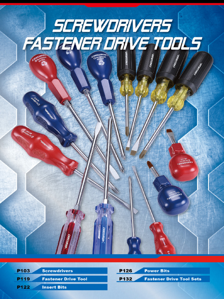 Crossman Products_Screwdrivers_&_Bits | PDF